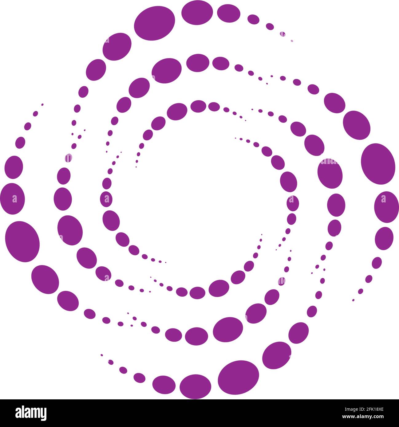 halftone logo vector icon design template Stock Vector Image & Art - Alamy