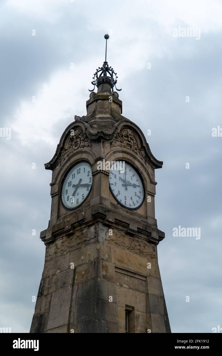 Old clock tower store