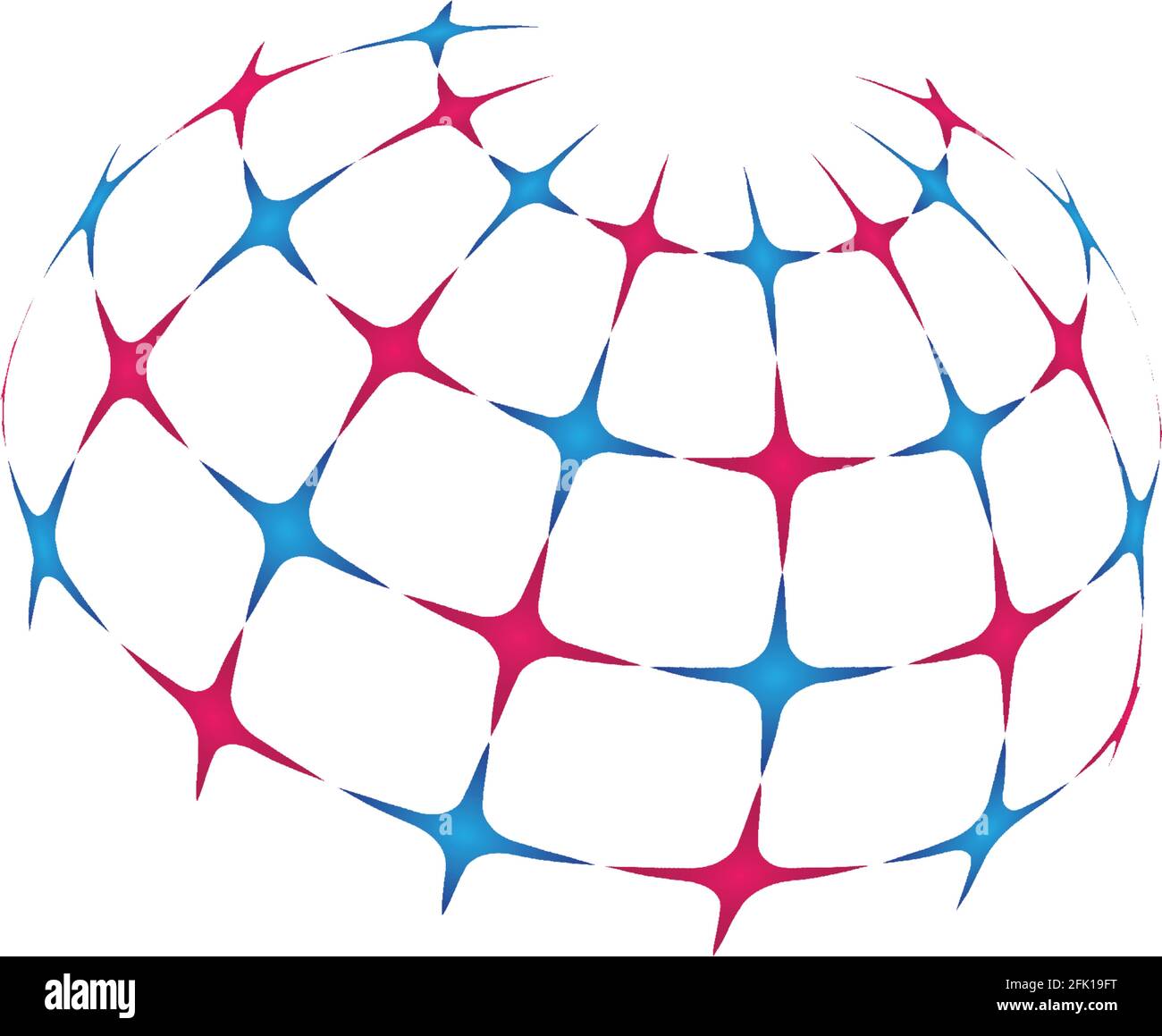 halftone logo vector icon design template Stock Vector Image & Art - Alamy