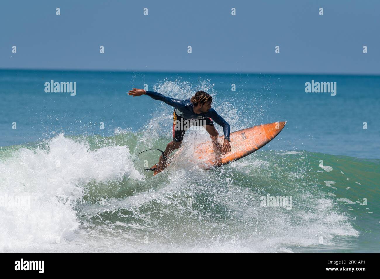 Varkala surfing hi-res stock photography and images - Alamy