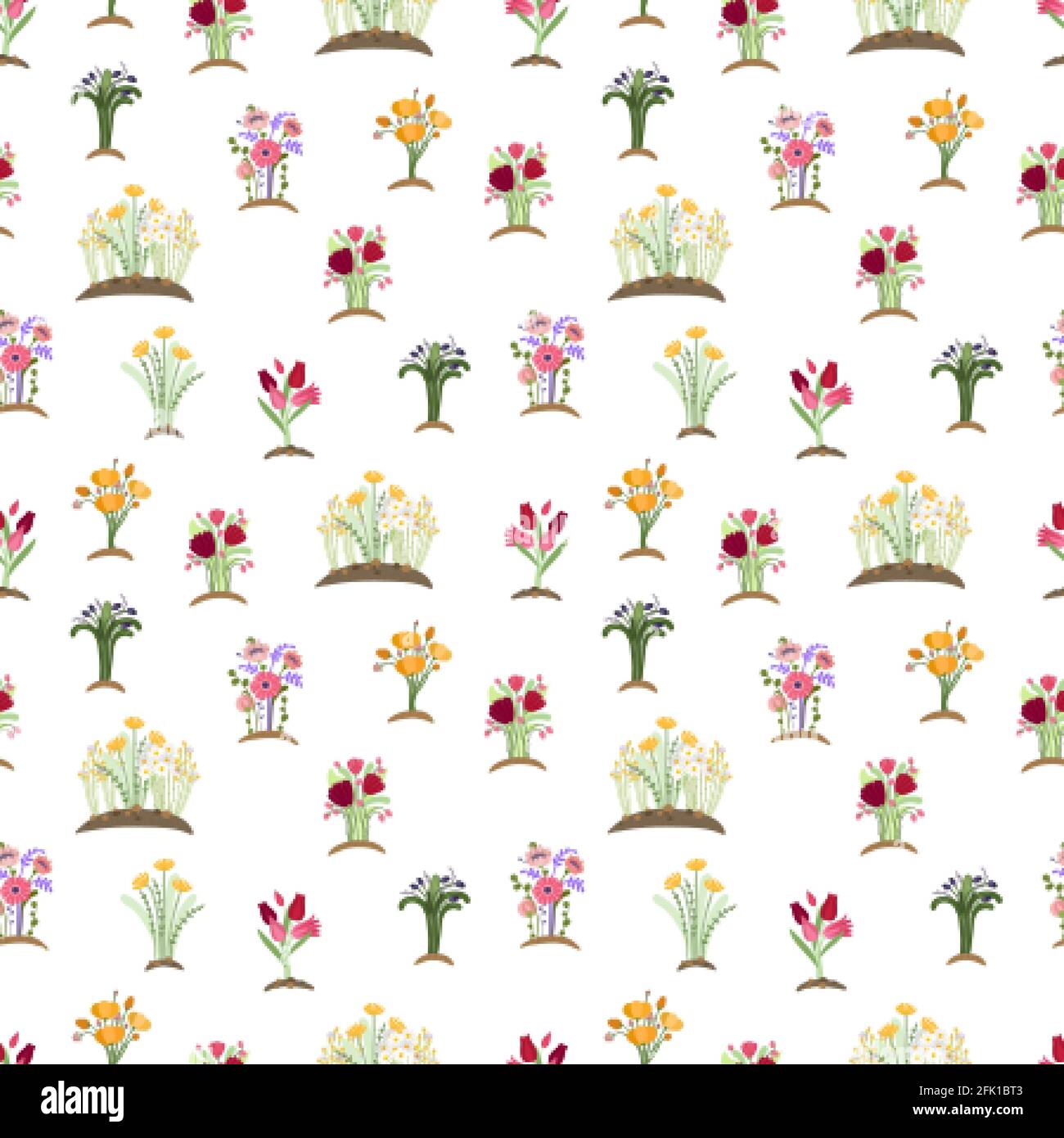 Repeat planting Stock Vector Images - Alamy