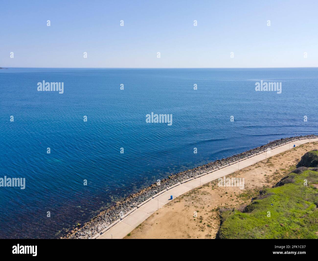 Amazing Aerial view of town of Primorsko, Burgas Region, Bulgaria Stock ...