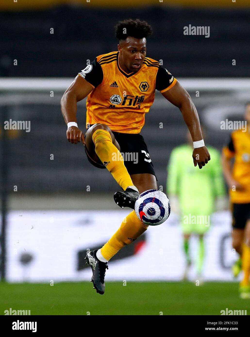 Wolverhampton Wanderers' Adama Traore during the Premier League match ...