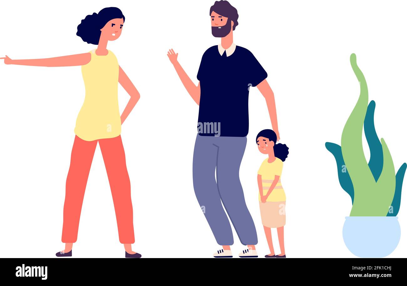 Cartoon angry dad hi-res stock photography and images - Alamy