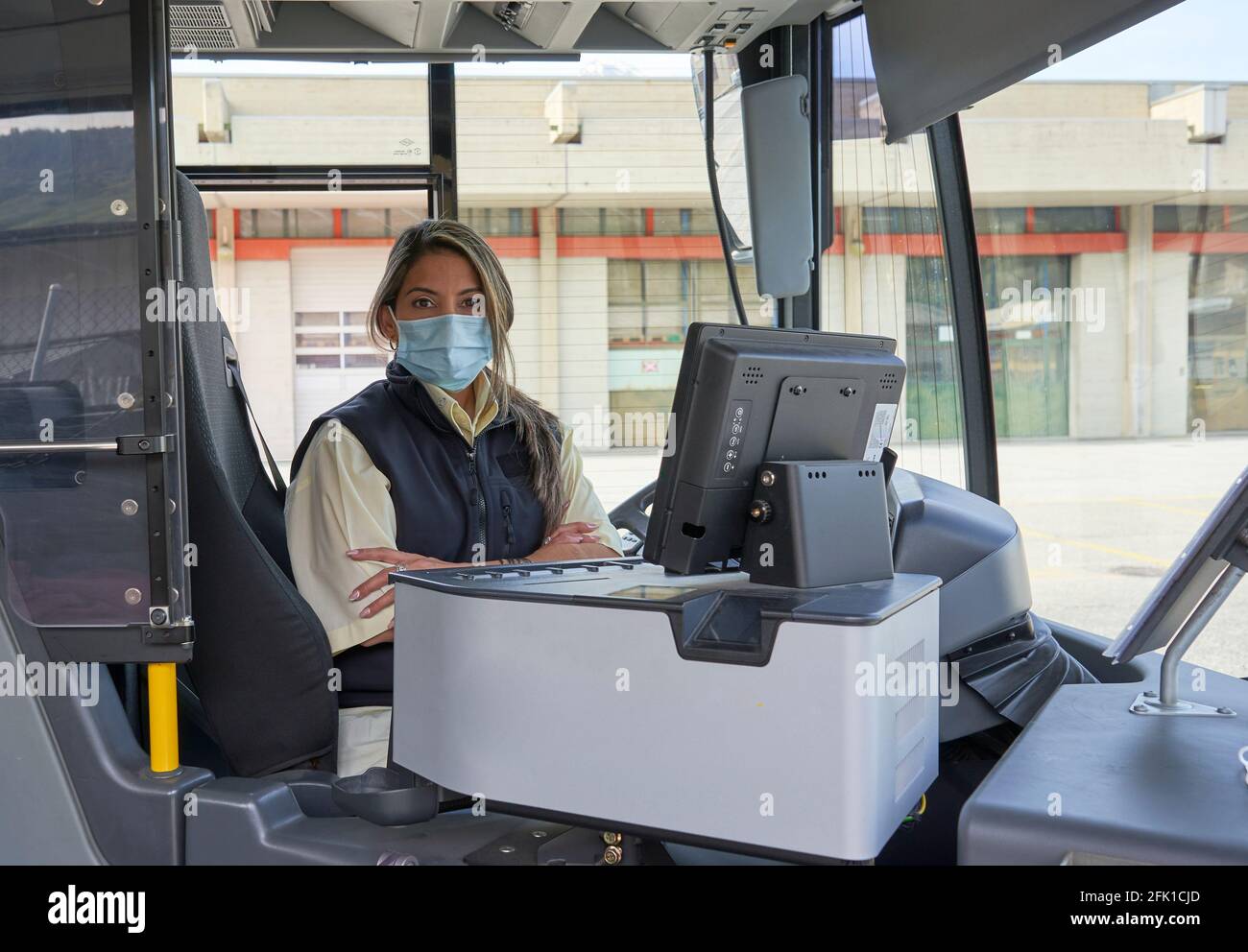 Woman bus driver hi-res stock photography and images - Alamy