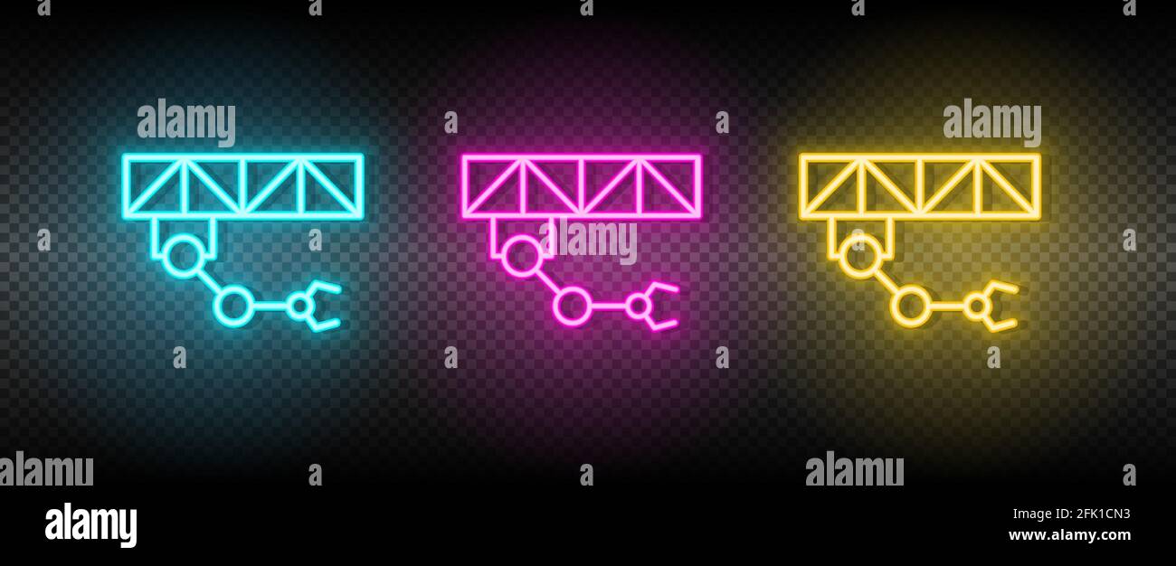 Automatic manipulator arm robot Stock Vector Images - Alamy