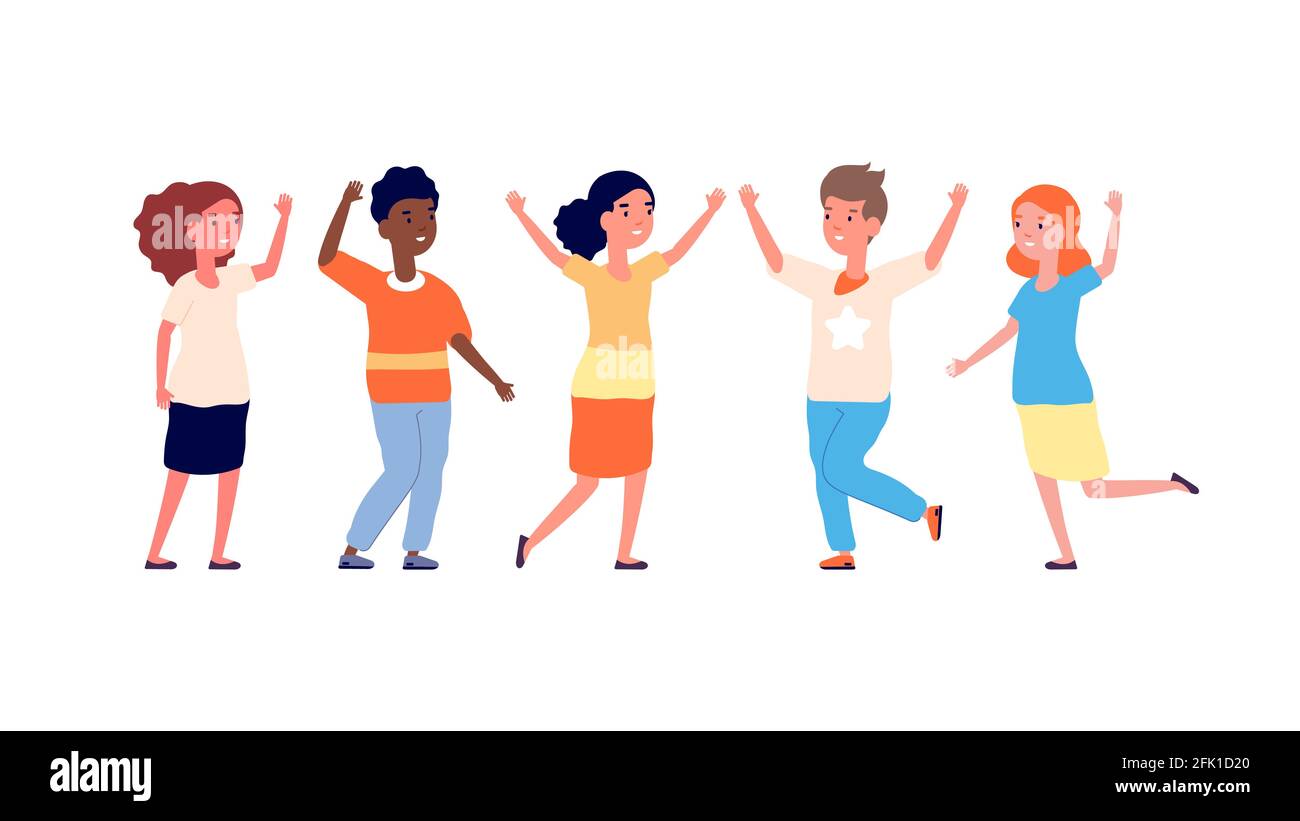 Multicultural kids. Joy children, happy boys and girls. International ...