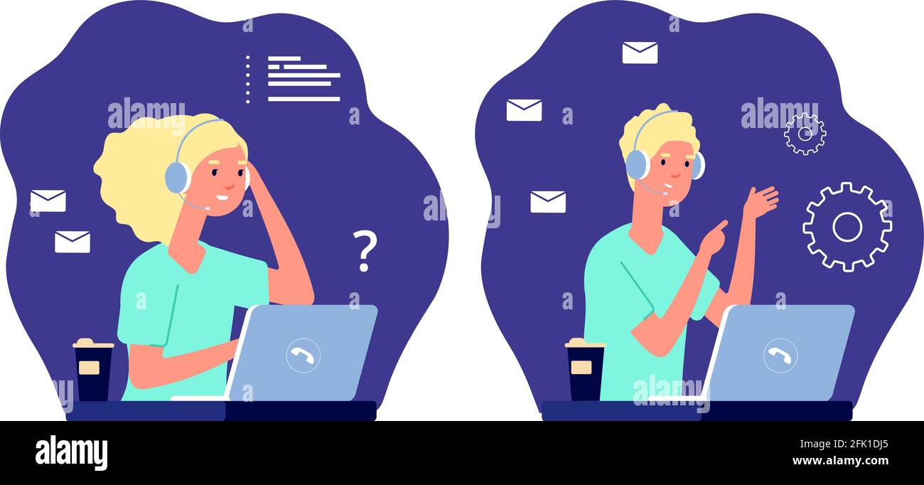 Network operators Cut Out Stock Images & Pictures - Alamy