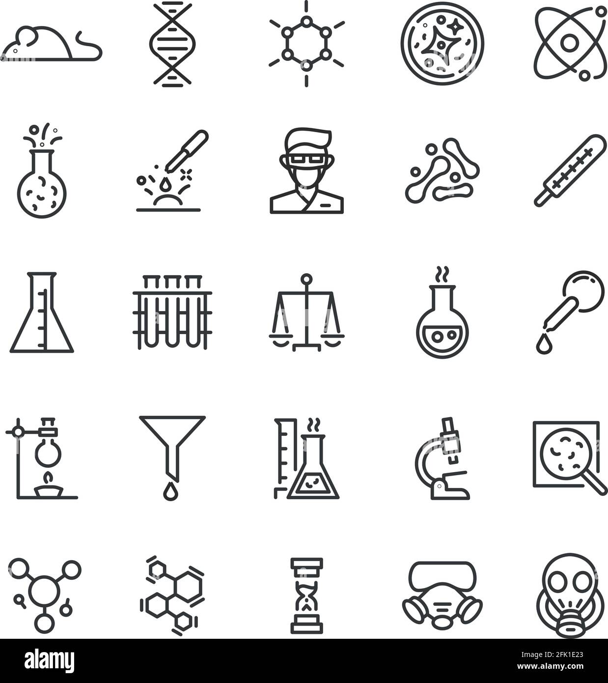 Science Lab Icons