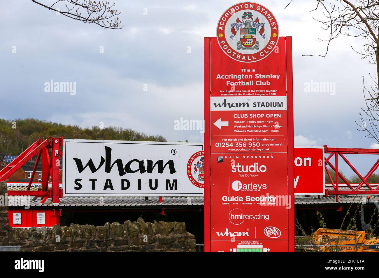 Accrington stanley stadium hi-res stock photography and images - Alamy