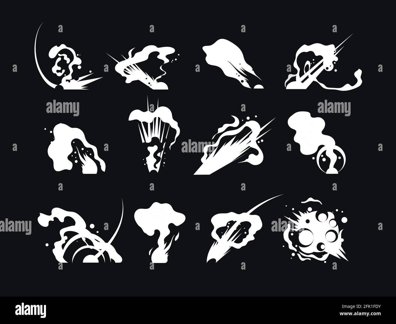 Animated vapor trail smoke effect hi-res stock photography and images ...