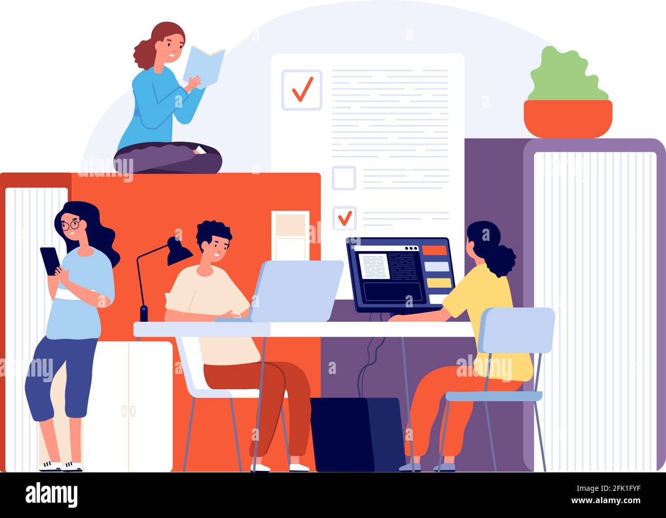 Exam preparing. Technology examination preparation, better study ...