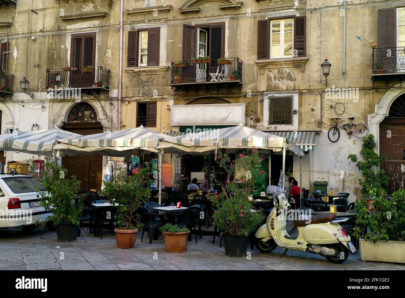 Street view, Palermo, Sicily, Italy, Southern Europe Stock Photo - Alamy