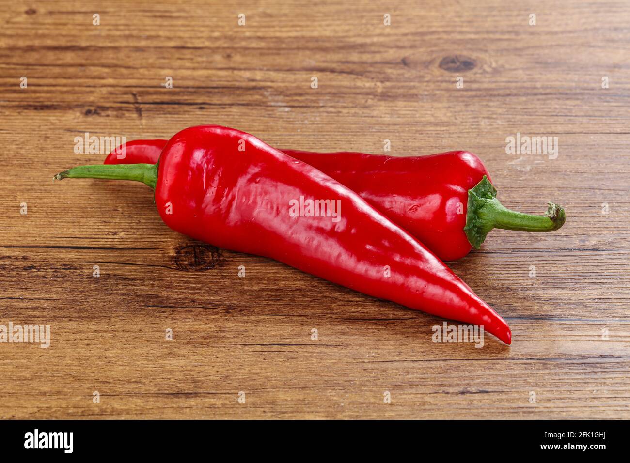 Organic Ramiro red pepper - healthy food Stock Photo - Alamy