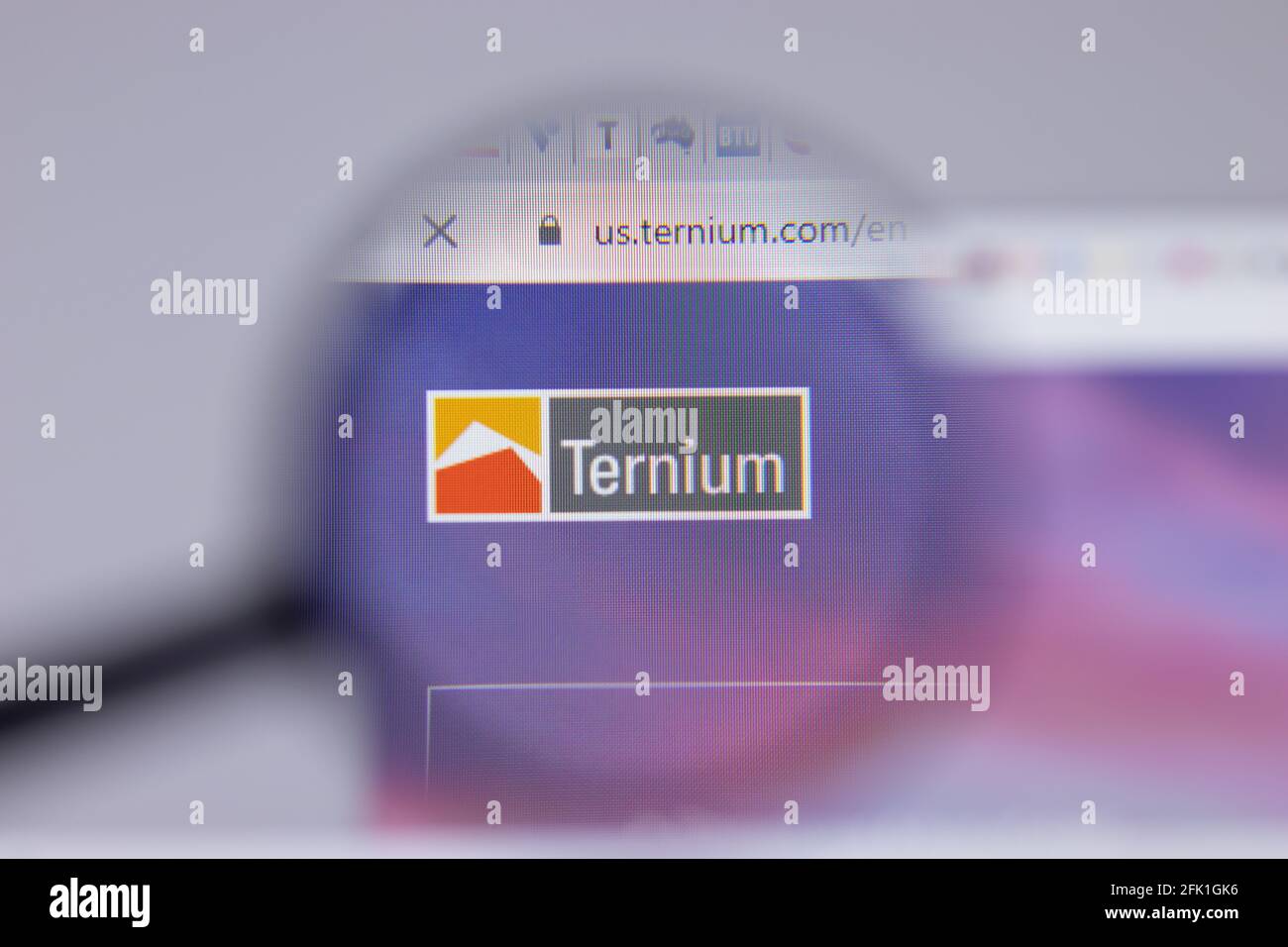 Ternium logo hi-res stock photography and images - Alamy