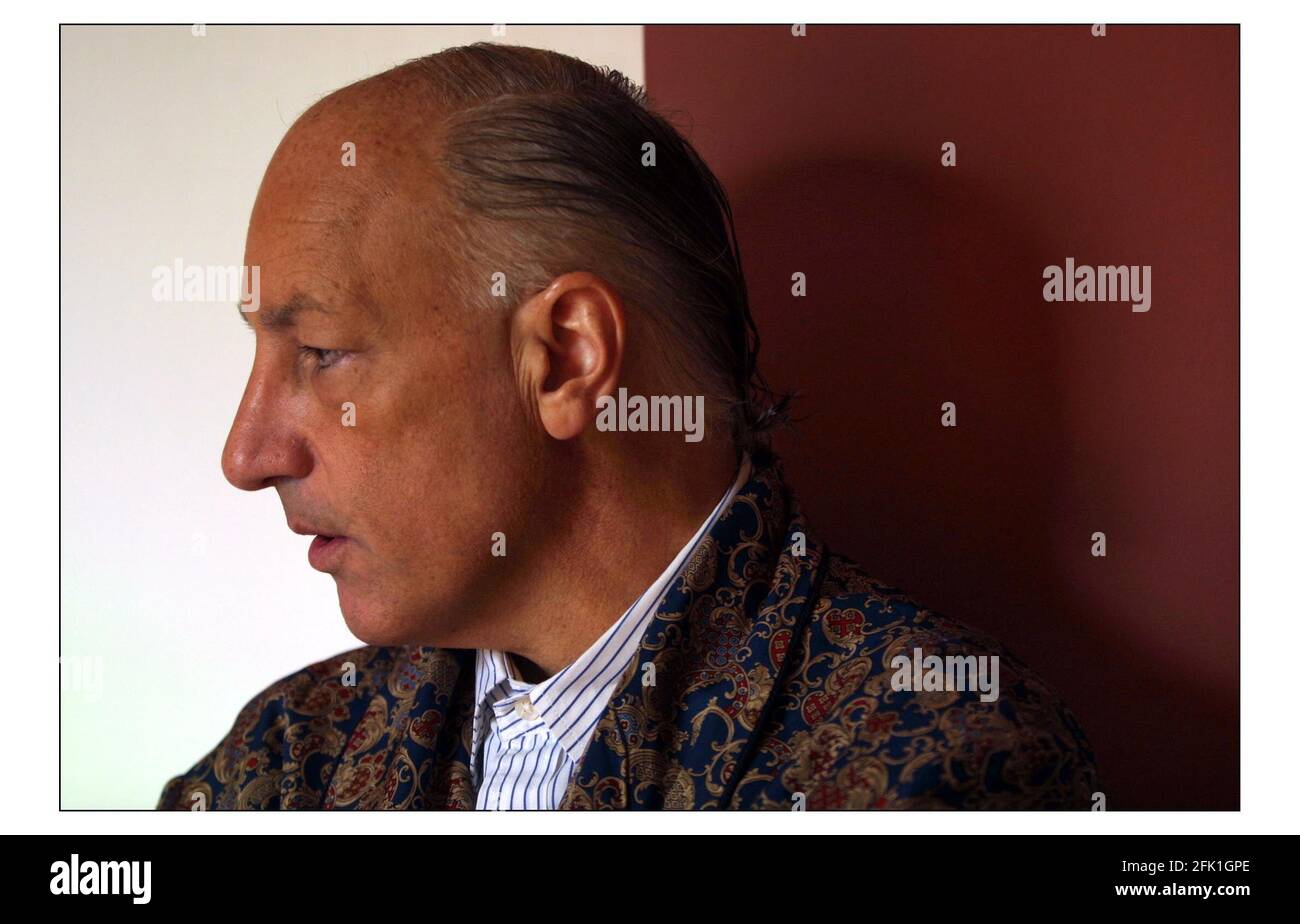 Tod Volpe....American Writer photographed in Londonpic David Sandison ...