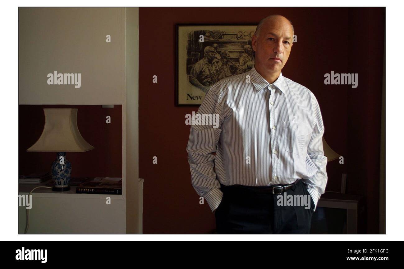 Tod Volpe....American Writer photographed in Londonpic David Sandison ...