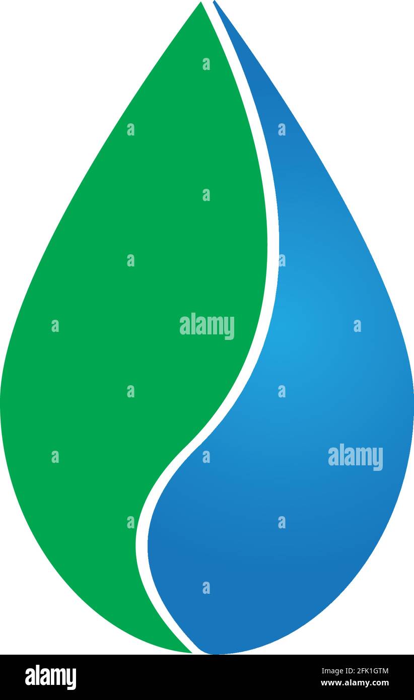 Water drop logo template illustration - Vector Stock Vector Image & Art ...