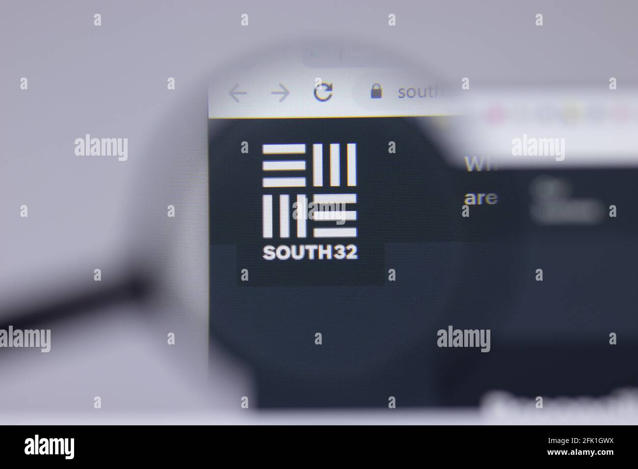 South32 logo hi-res stock photography and images - Alamy