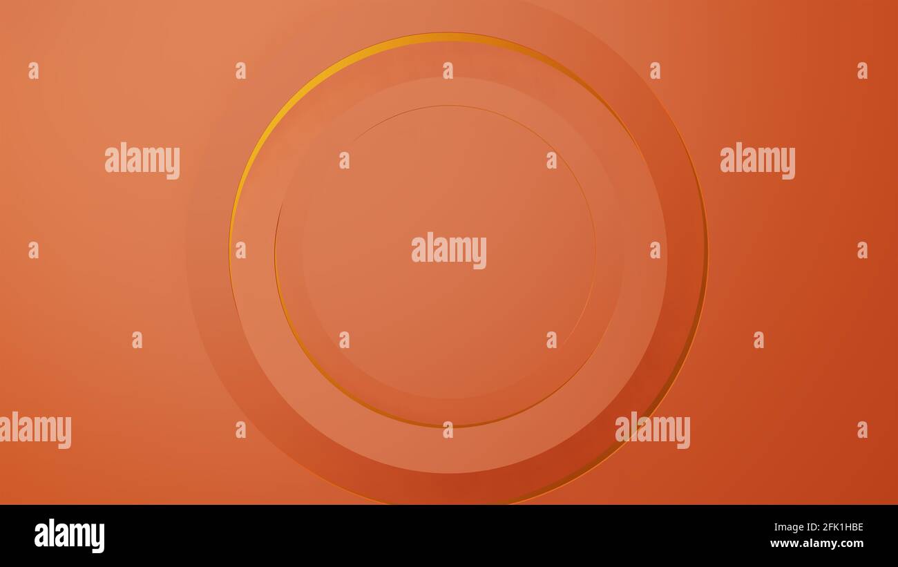 3D Illustration of a round frame Stock Photo - Alamy