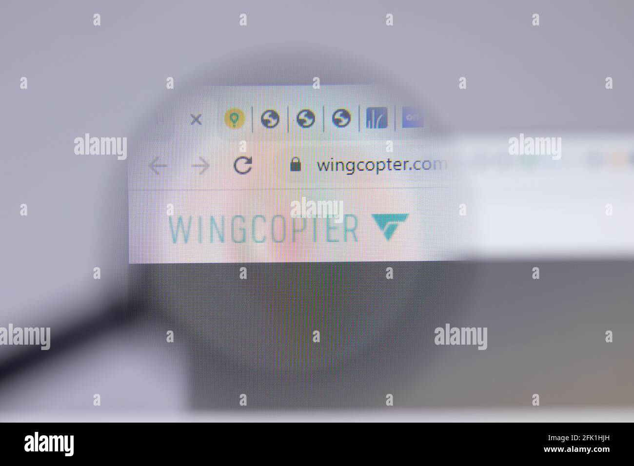 Wingcopter logo hi-res stock photography and images - Alamy