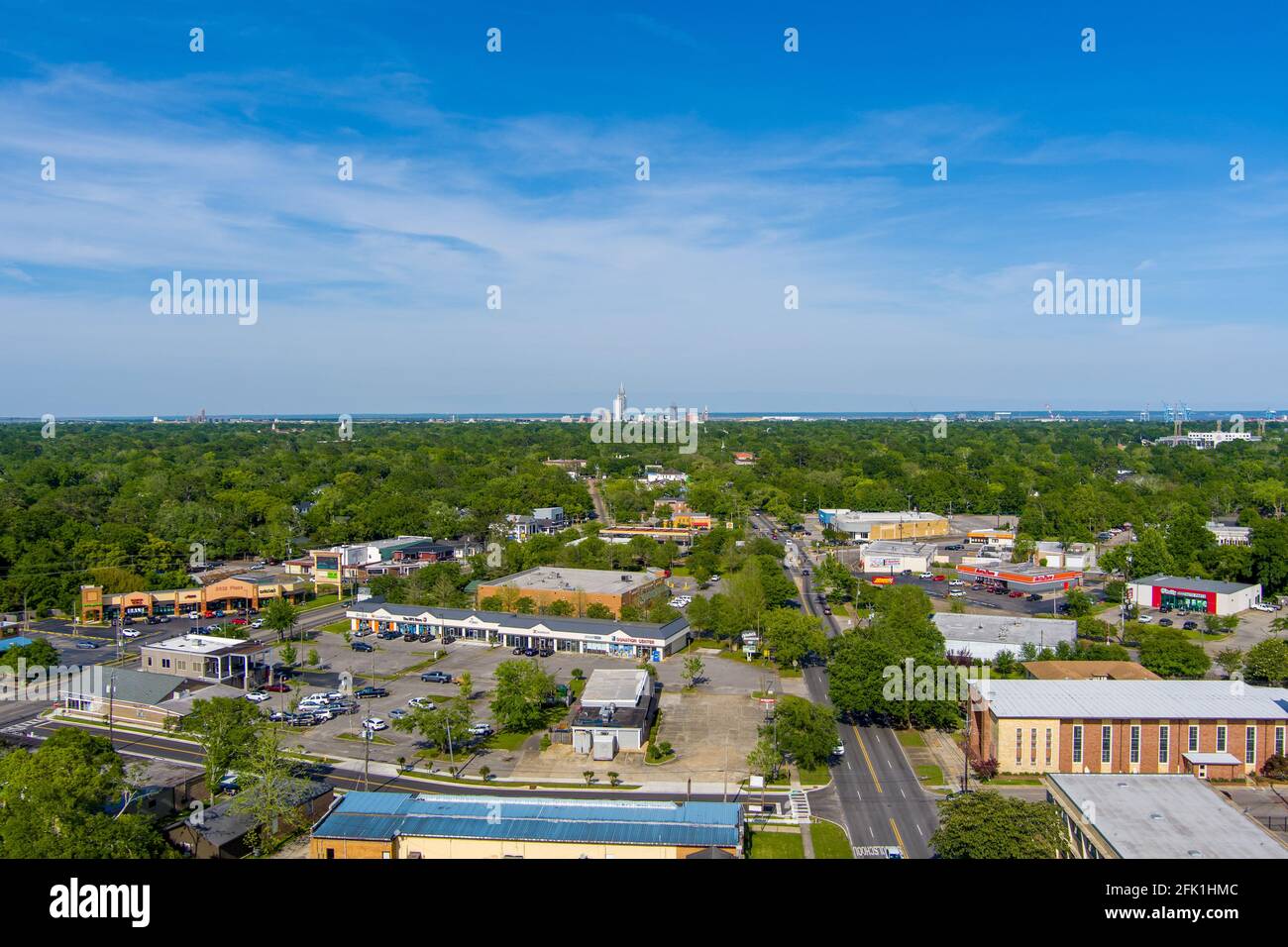 Aerial View Of Midtown Mobile Alabama Stock Photo Alamy aerial-view-of-midtown-mobile-alabama-stock-photo-alamy