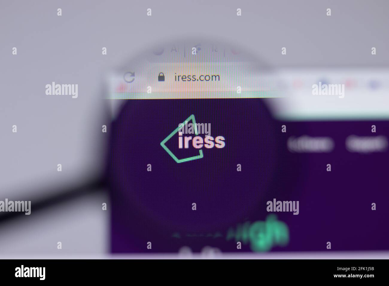 Iress logo hi-res stock photography and images - Alamy