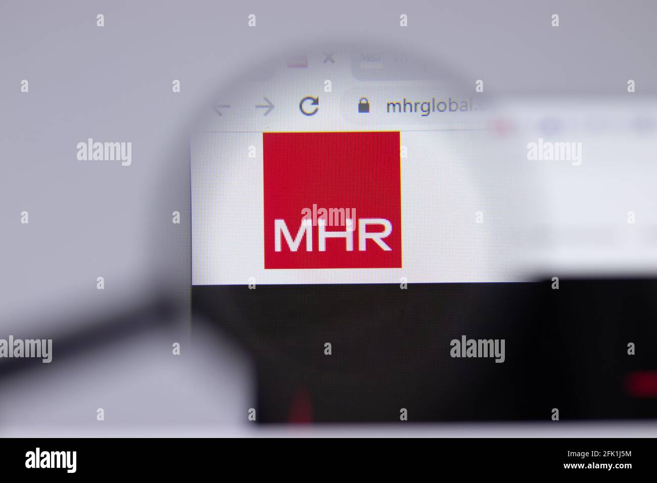 Mhr logo hi-res stock photography and images - Alamy