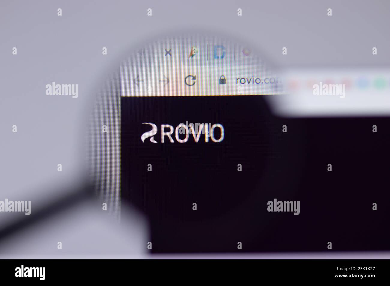 Rovio website hi-res stock photography and images - Alamy