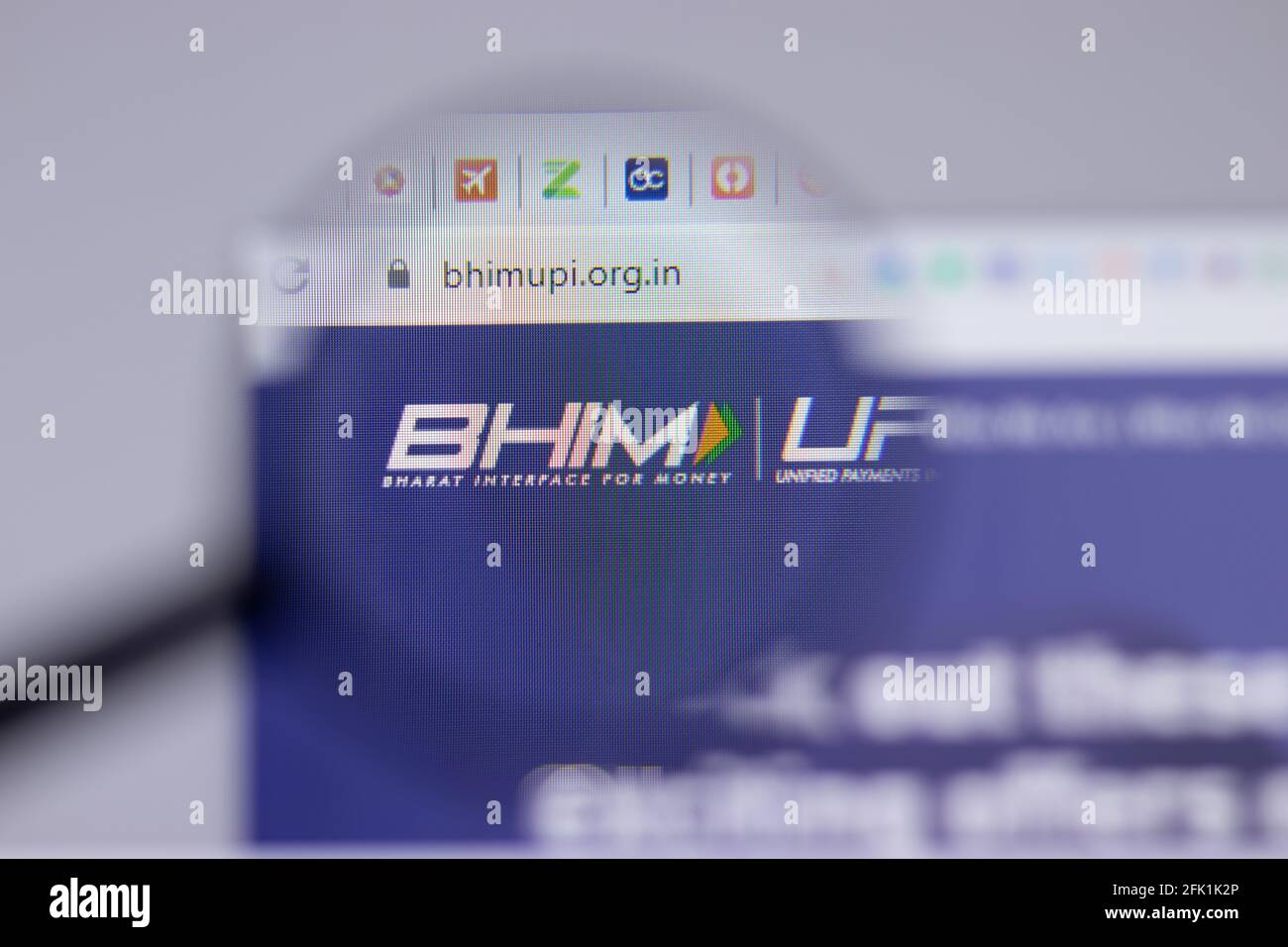 Bhim logo hi-res stock photography and images - Alamy