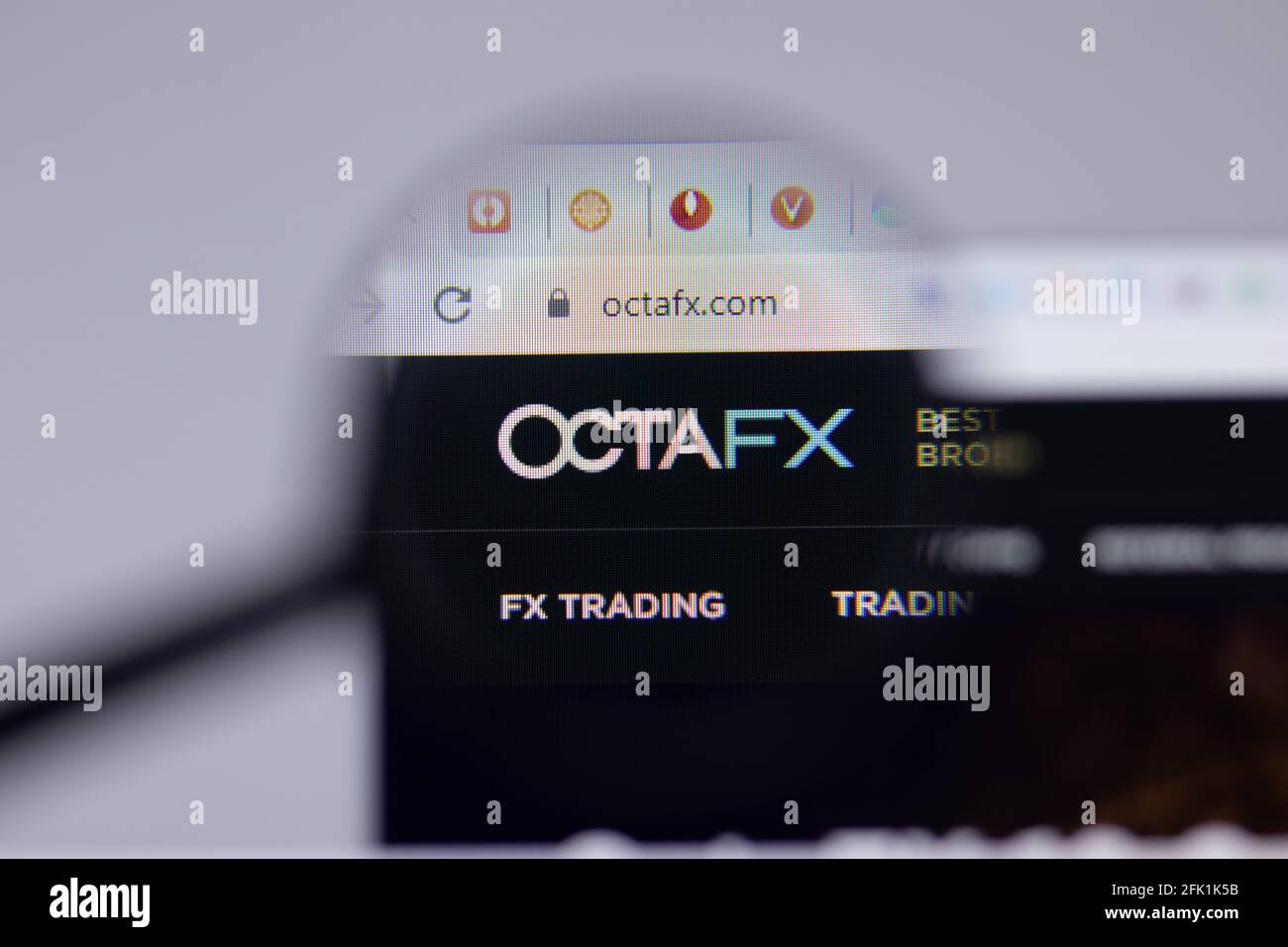 Octafx logo hi-res stock photography and images - Alamy