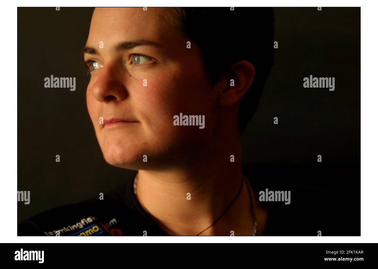 Yachtswoman Ellen MacArthur photographed in London.Photograph by David ...