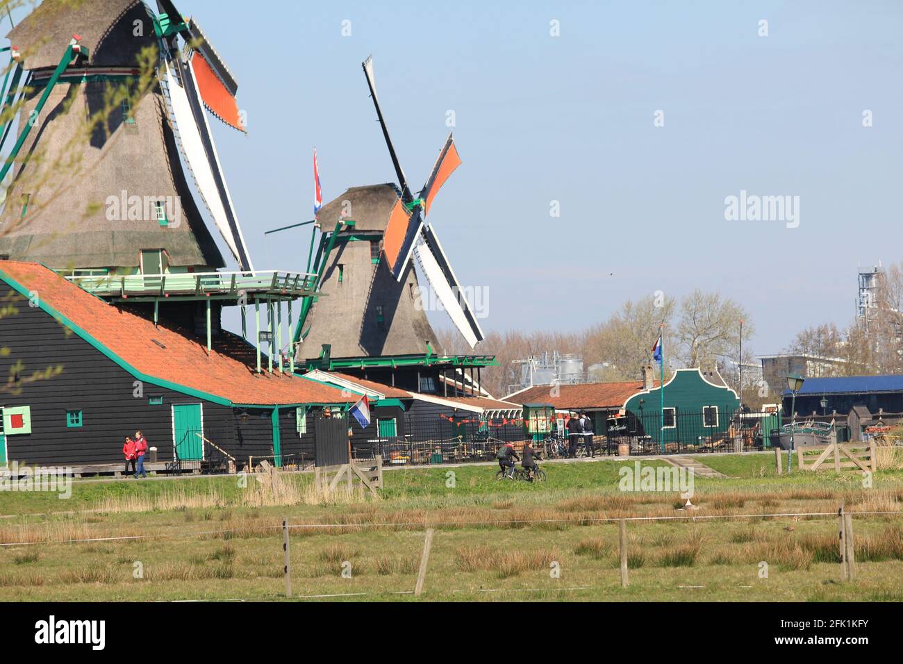 Zaanse Schans in the Netherlands Stock Photo - Alamy