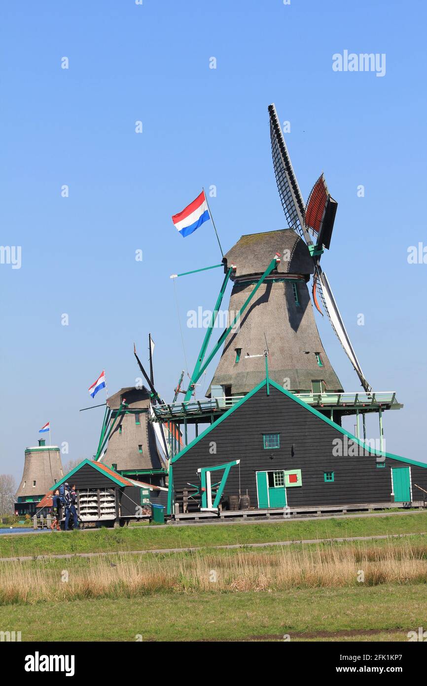 Zaanse Schans in the Netherlands Stock Photo - Alamy