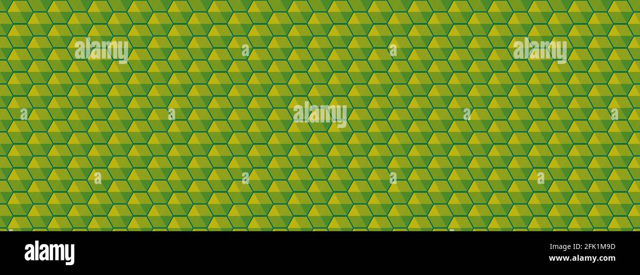 Background of Green Abstract Hexagons Stock Vector Image & Art - Alamy