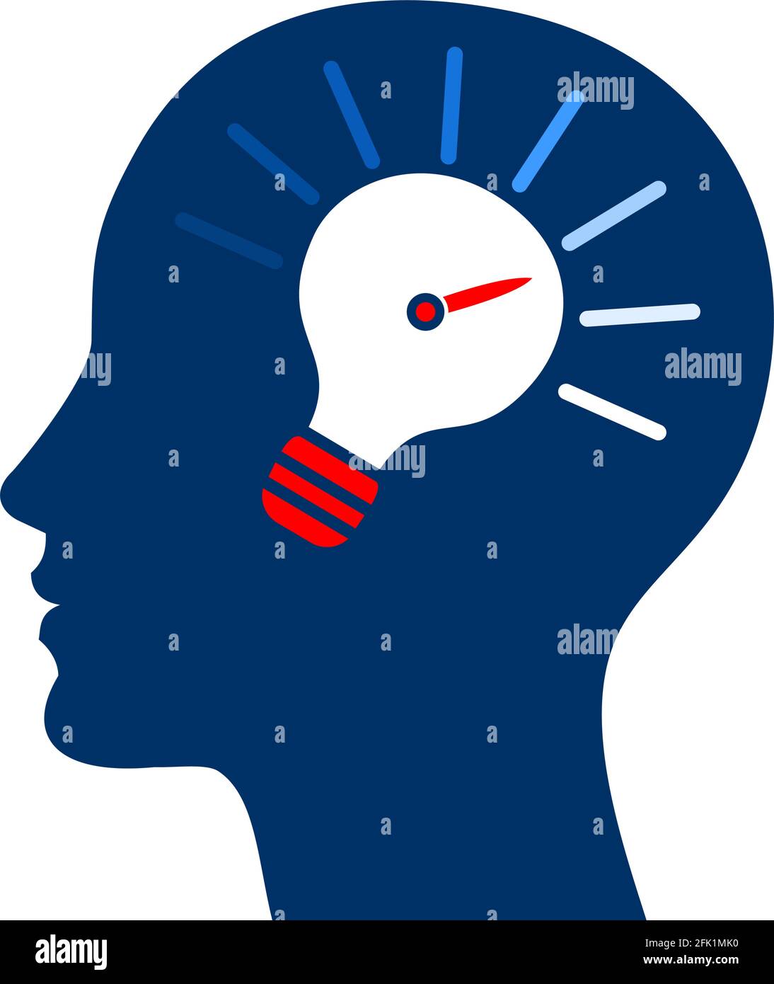 Think fast illustration Stock Vector Images - Alamy