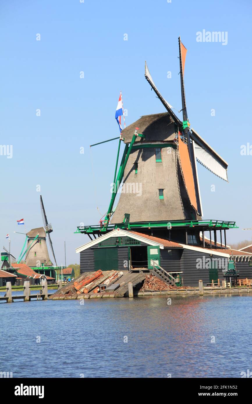 Zaanse Schans in the Netherlands Stock Photo - Alamy