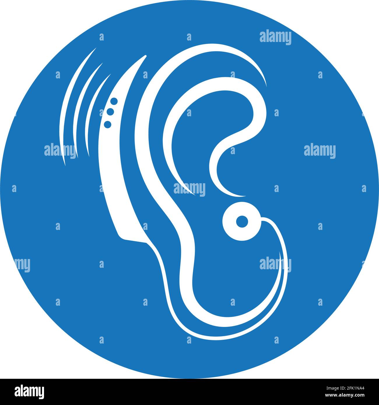 ear logo and symbols vector app icons Stock Vector Image & Art - Alamy