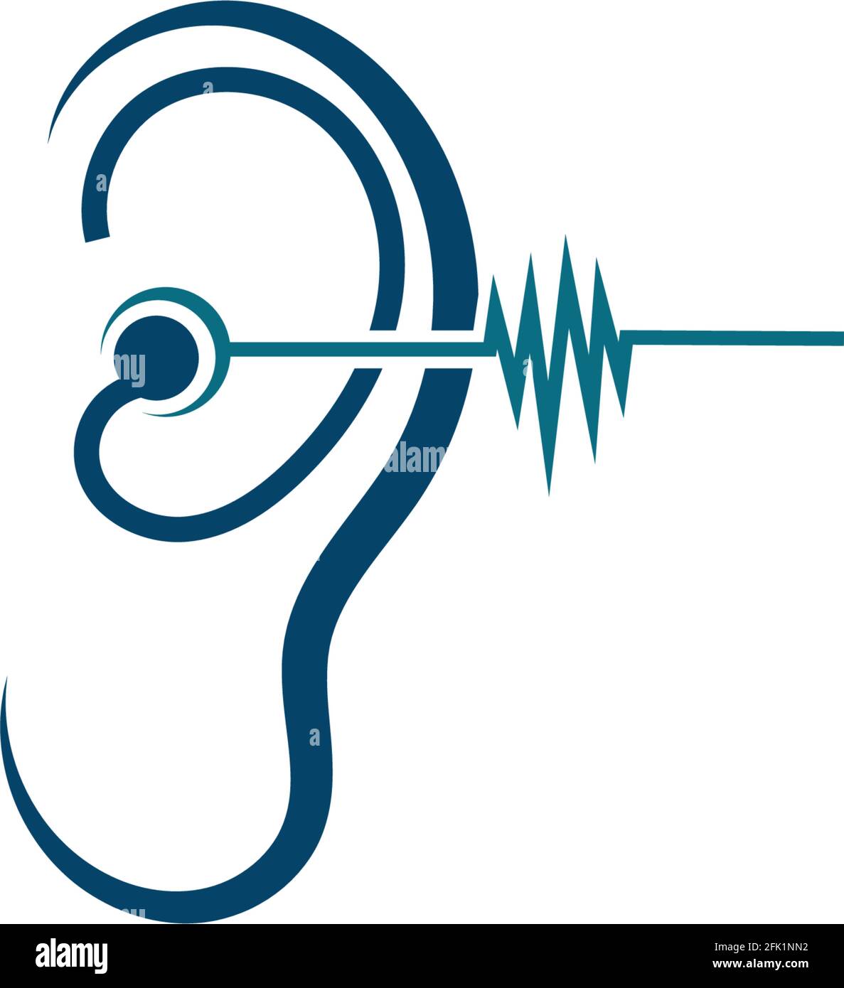 ear logo and symbols vector app icons Stock Vector Image & Art - Alamy