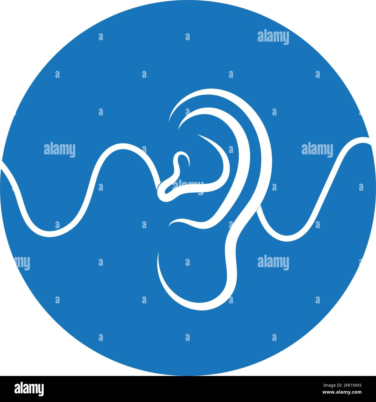 ear logo and symbols vector app icons Stock Vector Image & Art - Alamy
