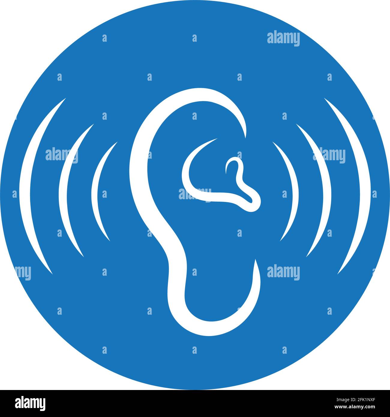 ear logo and symbols vector app icons Stock Vector Image & Art - Alamy