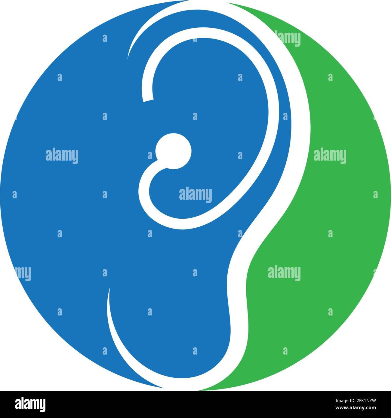 ear logo and symbols vector app icons Stock Vector Image & Art - Alamy