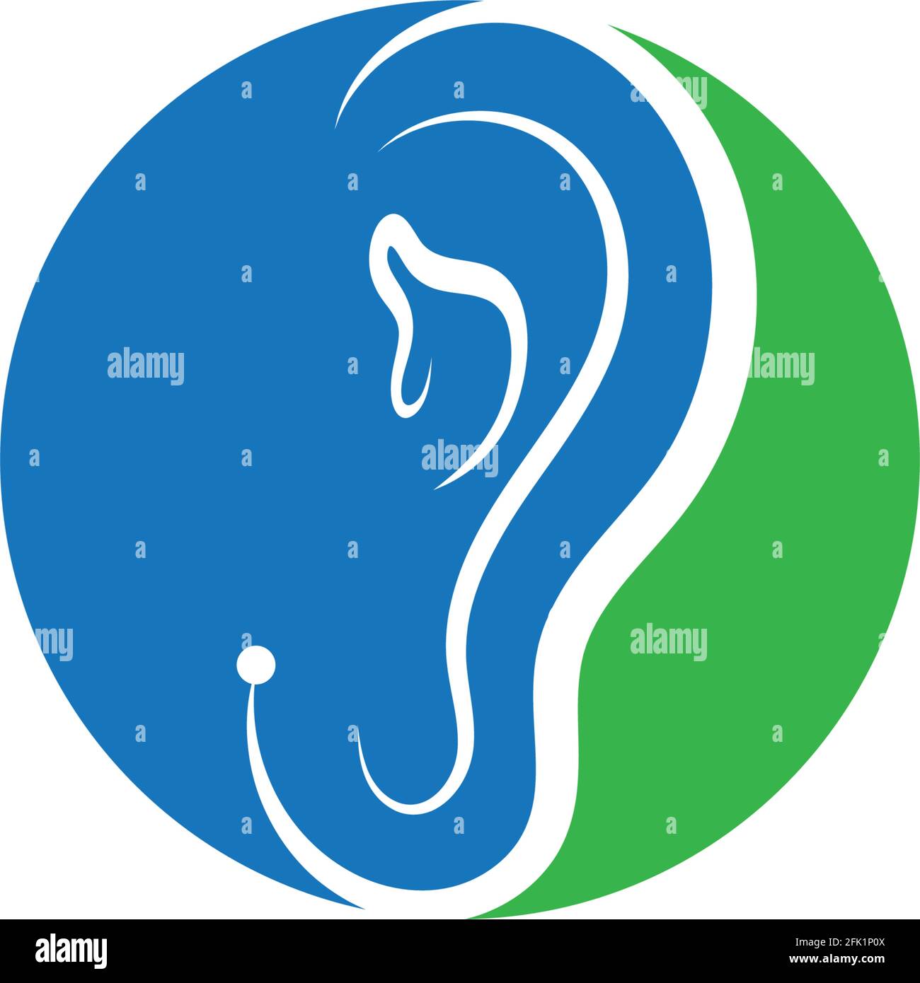 ear logo and symbols vector app icons Stock Vector Image & Art - Alamy