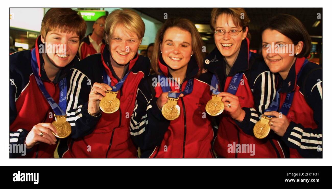 Margaret Morton,Rhona Martin,Fiona mac Donald, Janice Rankin and Debbie ...