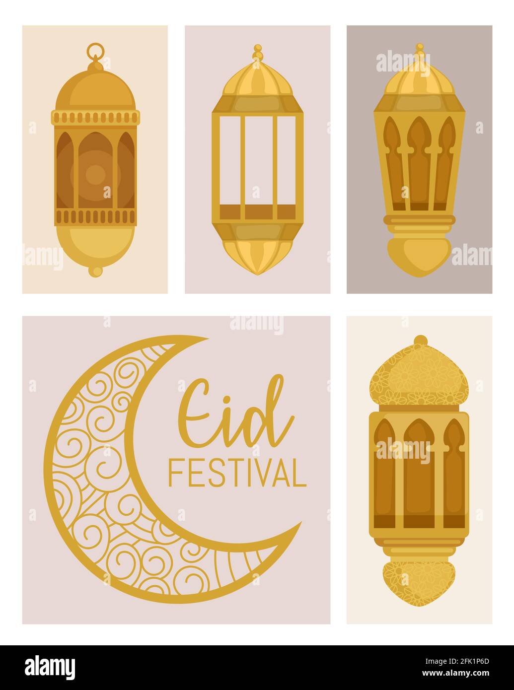 Arabic lettering gold Cut Out Stock Images & Pictures - Alamy