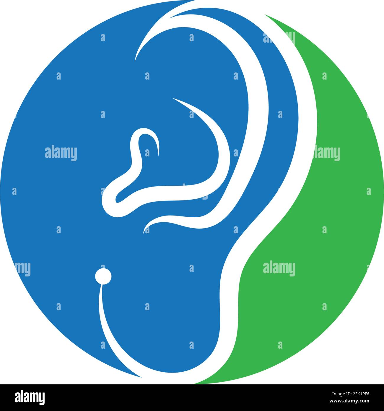 ear logo and symbols vector app icons Stock Vector Image & Art - Alamy