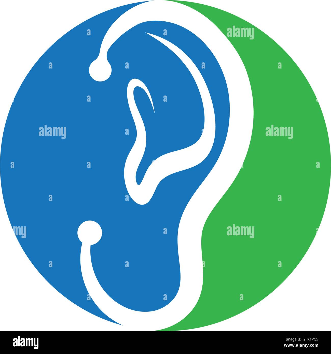 ear logo and symbols vector app icons Stock Vector Image & Art - Alamy