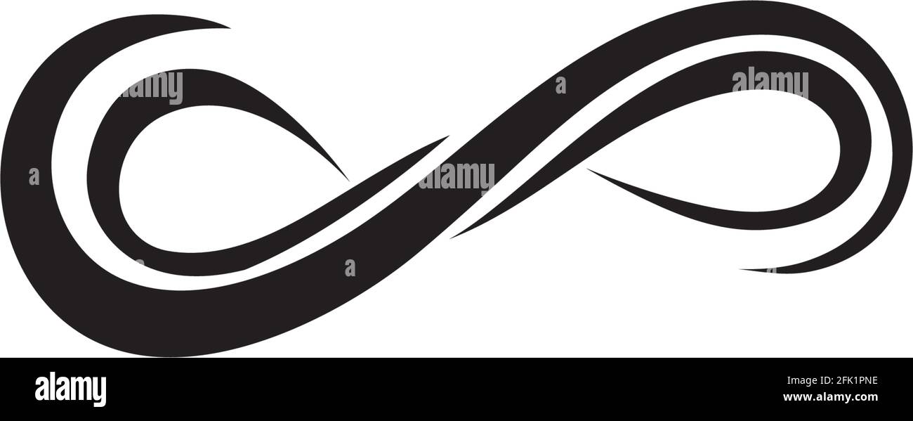 Infinity Design Vector icon illustration Logo template design Stock ...