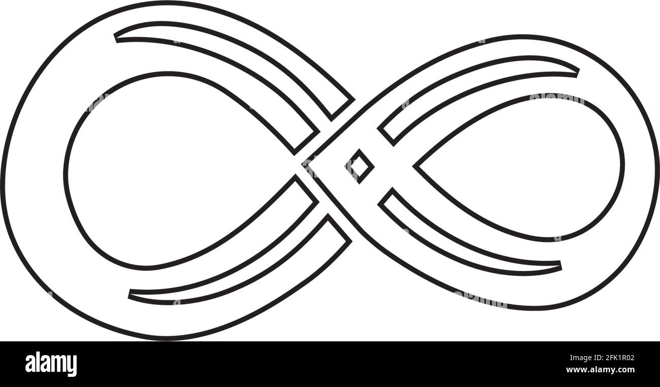 Infinity Design Vector icon illustration Logo template design Stock ...