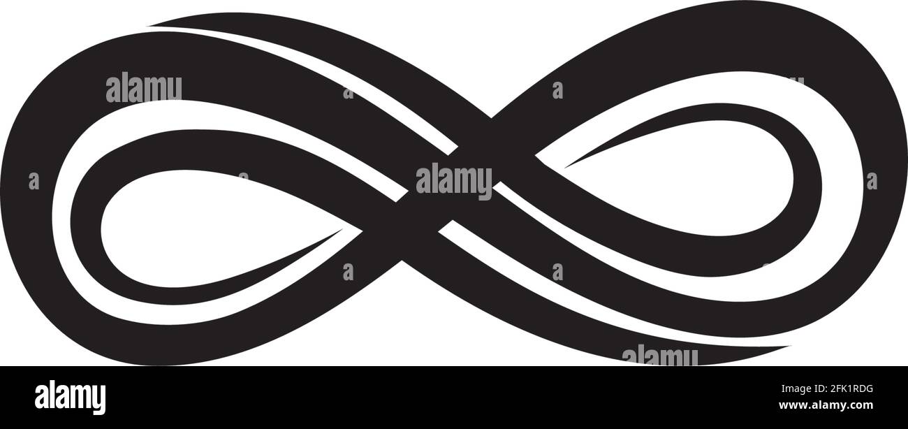 Infinity Design Vector icon illustration Logo template design Stock ...